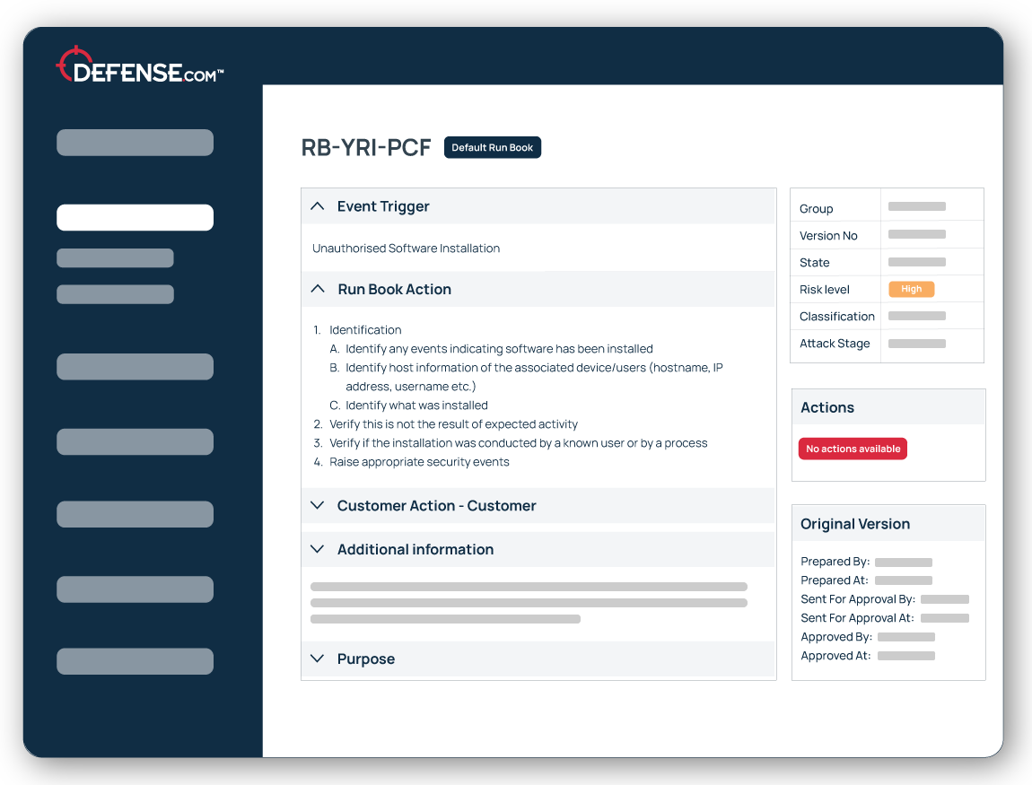 XDR Security Platform – Defense.com™