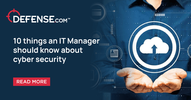 10 Things You Should Know About Cybersecurity