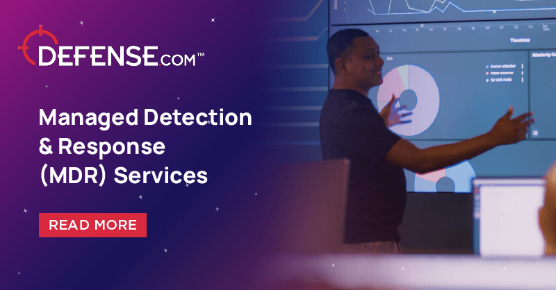 MDR Security Services– Managed Detection and Response Provider