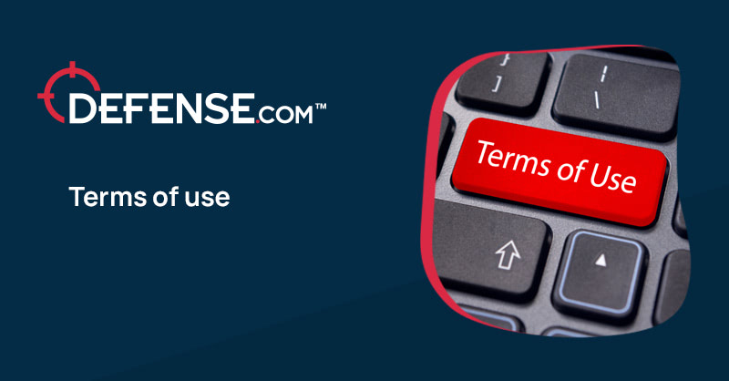 Defense.com Terms of Use: Key Legal Information